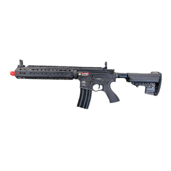 CYMA Sport Keymod-S Full Metal M4 Airsoft AEG (Color: Black / 12" Barr ...
