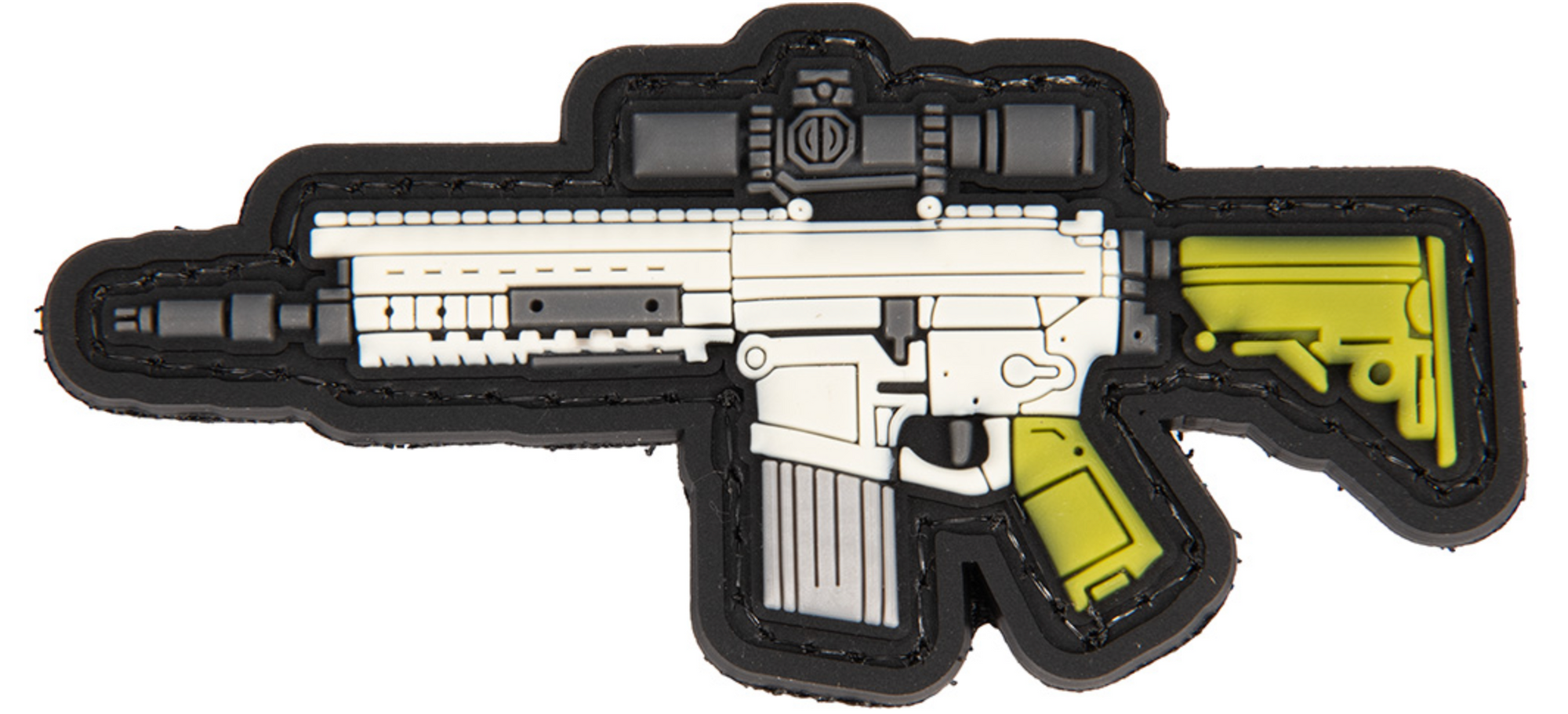 PVC Tiny Gun Morale Patch - Ballahack Airsoft