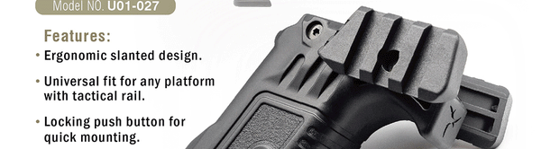 AAP-01 Mag Extend grip - Ballahack Airsoft